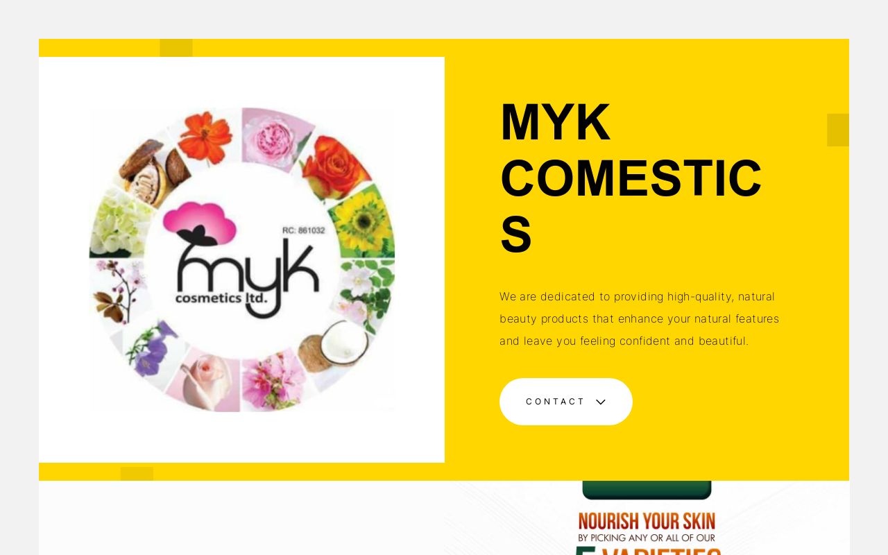 MYK Opening page
